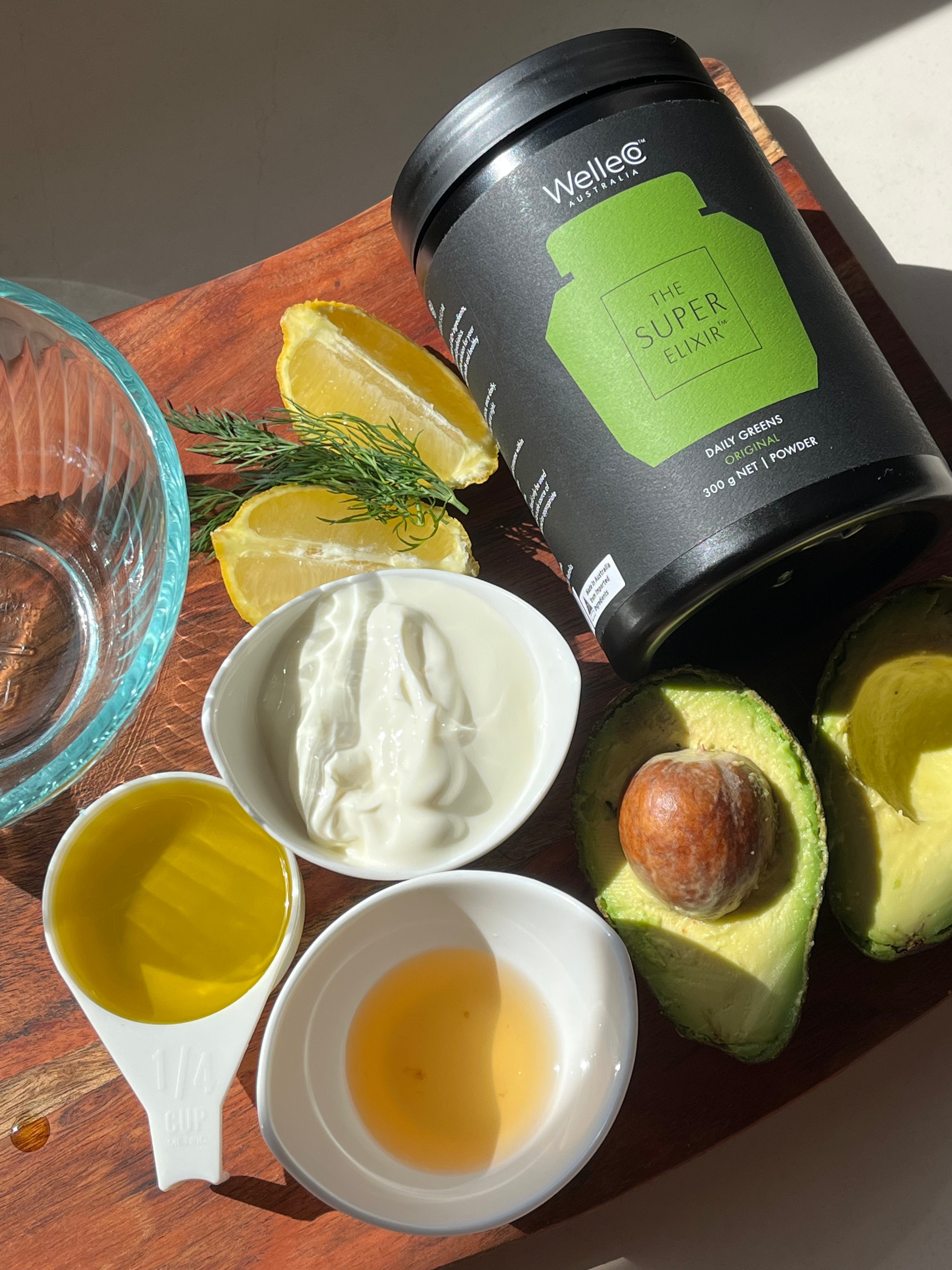 Zesty Greens Goddess Dressing – WelleCo Australia
